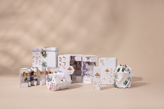 Bee-themed luxury fragrance cases create a buzz | Packaging Scotland