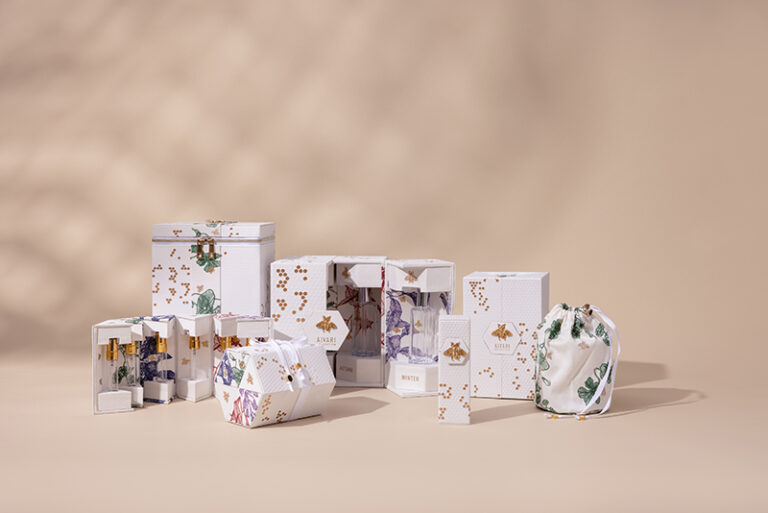 Bee-themed luxury fragrance cases create a buzz | Packaging Scotland