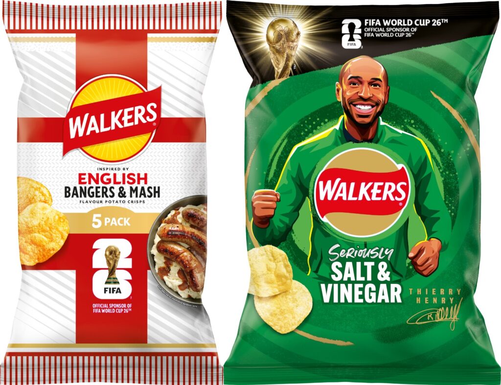 Walkers unveils World Cup packs featuring football legends | Packaging ...